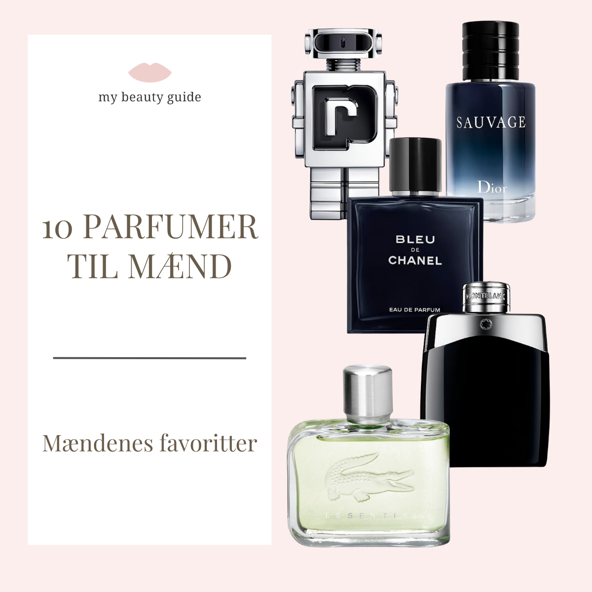 10 parfumer til mænd - vi har spurgt mændene om deres favoritter | Beauty Feed | My Beauty Guide